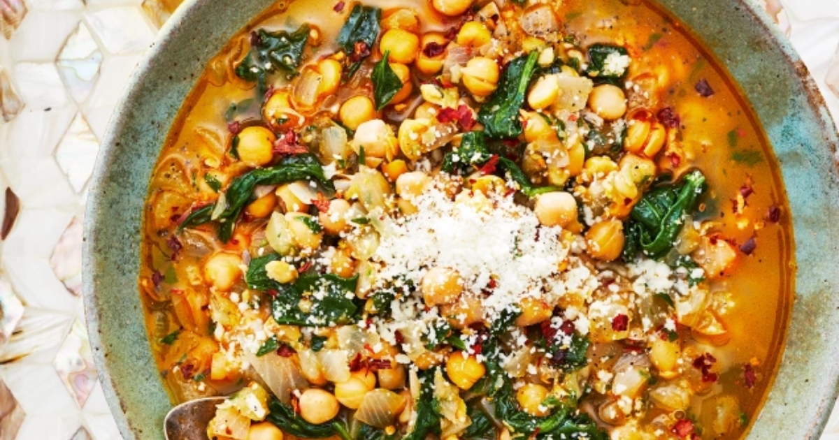 Kako napraviti jednostavnu čorbu od spanaća i leblebija?